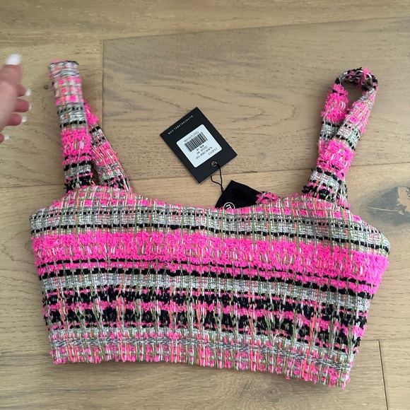 eliyah the label | Tops | Eliyah Hot Pink Crop Top | Poshmark